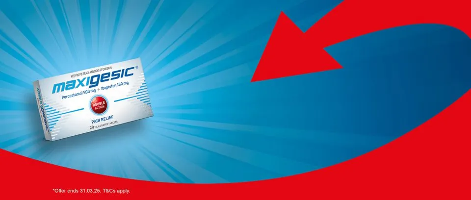 Maxigesic® | Fast Effective Pain Relief
